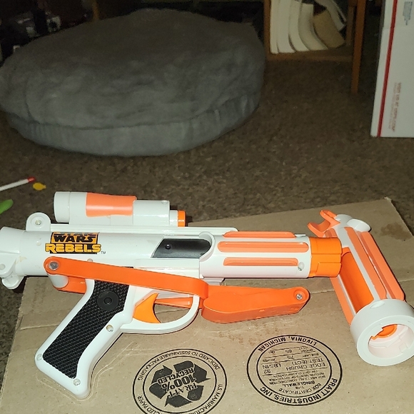 Star Wars | Toys | Star Wars Blaster Toy Orange And White | Poshmark